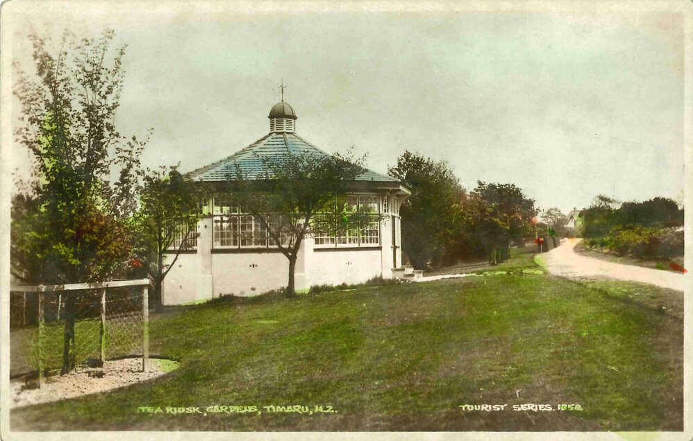 Tea Kiosk Gardens Timaru NZ | Aoraki Heritage Collection